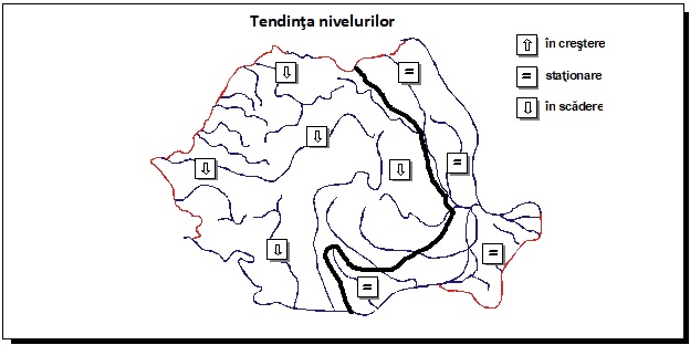Caracterizarea stării râurilor în intervalul 25.01.2023 ora 07.00 – 26. ...