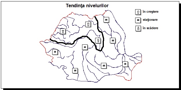 Caracterizarea stării râurilor în intervalul 05.01.2023 ora 07.00 – 06. ...