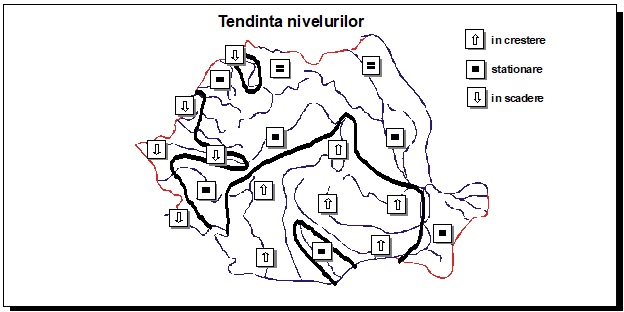Prognoza hidrologică pentru râuri în intervalul 22.03.2023 ora 07.00 ...