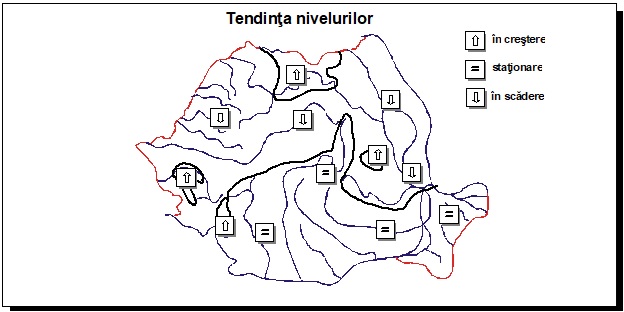 Caracterizarea stării râurilor în intervalul 24.04.2023 ora 07.00 – 25. ...