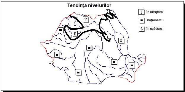 Caracterizarea stării râurilor în intervalul 23.08.2023 ora 07.00 – 24. ...