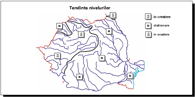 Prognoza hidrologică pentru râuri în intervalul 04.02.2026 ora 07.00 ...